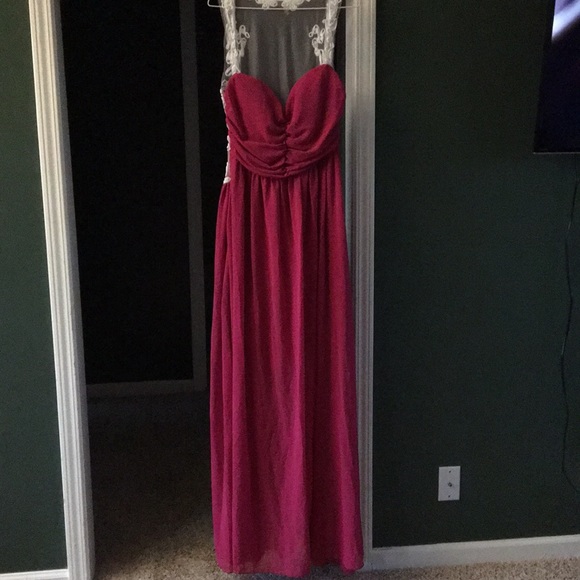 Dresses | Open Back Gown With Sweetheart Top | Poshmark